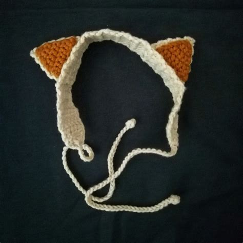 Crochet Cat Ears Headband Womens Fashion Watches And Accessories Hair Accessories On Carousell
