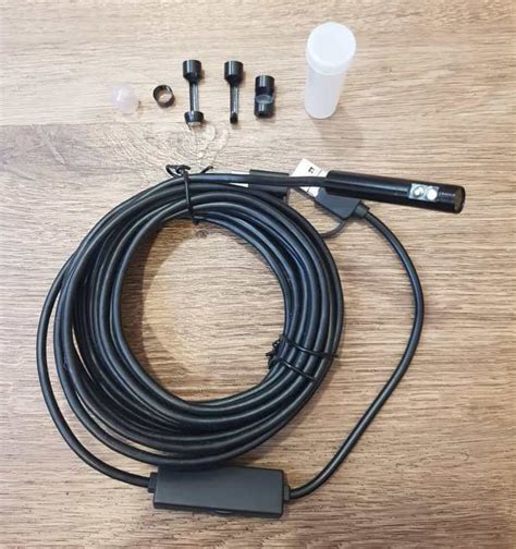 دوربین شلنگی آندوسکوپی 10متری دو دوربینه Hd