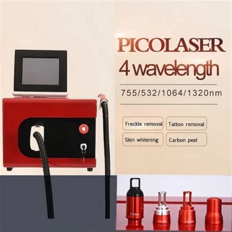 Portable Picosecond Laser Tattoo Removal Machine Amazon With Four