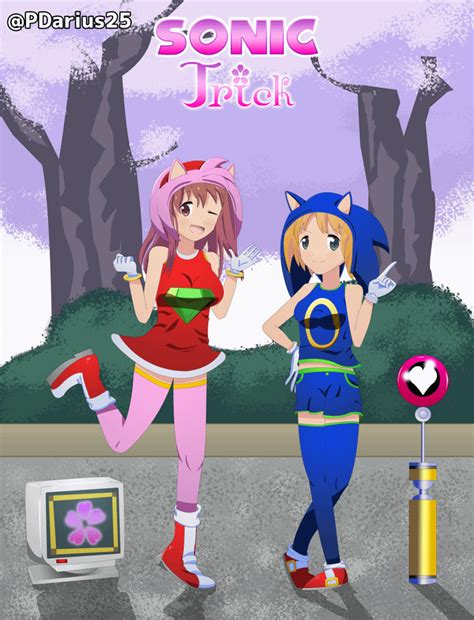 Sakura Trick X Sonic The Hedgehog Art By Pdarius25 R Sakuratrick