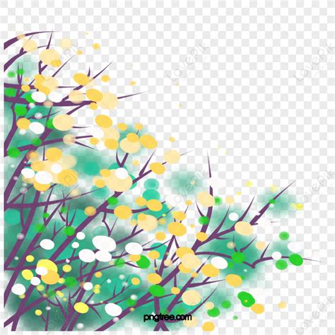Brown Twig Yellow Green Flowers Twigs Yellow Green Branch Png Free