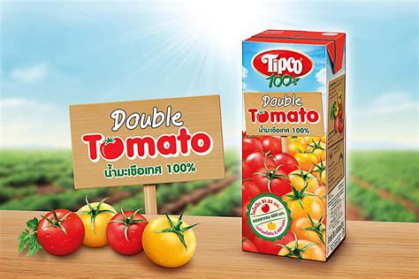 Tipco Tomato Packaging Strategic Design Agency
