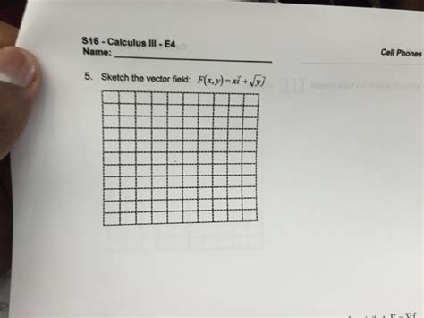 Solved Sketch A Vector Field F X Y Xi Sqrt Y J Chegg Com