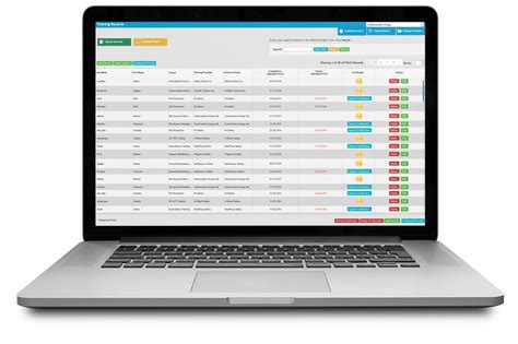 Online Employee Training Record Management System And Tracking Software