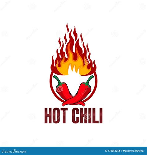 Red Hot Chilli Logo Designs Concept Vector Spicy Pepper Logo Designs