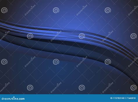 blue gradient geometric background material design overlap layer stock