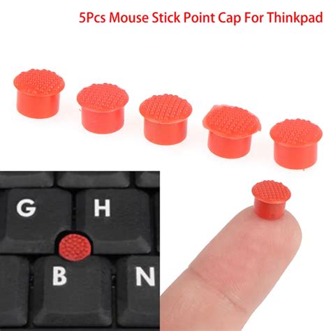 【hananre】5pcs Laptop Keyboard Trackpoint Pointer Mouse Stick Point Cap