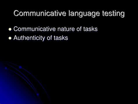 Ppt Types Of Tests Powerpoint Presentation Free Download Id759372