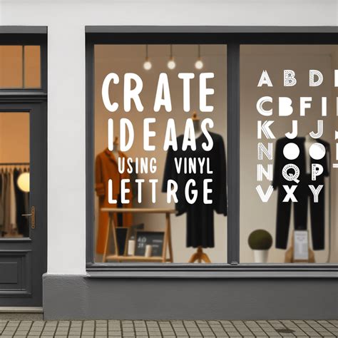 Vinyl Lettering Design Ideas For Storefront Windows Max Artistic