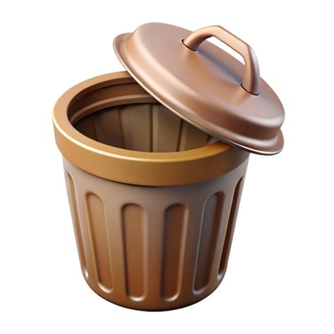 Magnificent Abstract Compost Bin Open Lid Isolated Original 57408965 Png