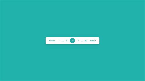 Pagination Ui Design Using Html Css And Javascript