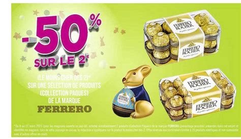 Promo Produits De La Marque Ferrero chez Géant iCatalogue fr