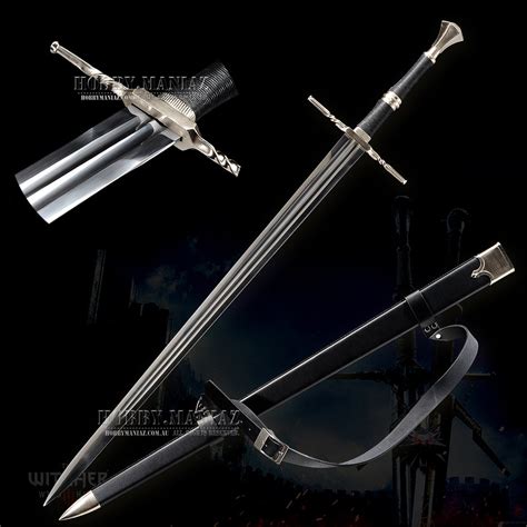 Witcher Geralt Of Rivia Steel Sword Premium Hobby Maniaz Hobby Maniaz