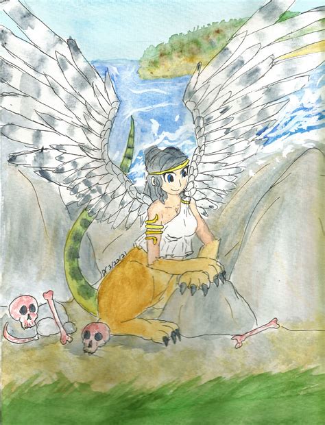 Day 22 Sphinx By Dragontamerart On Deviantart