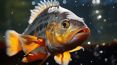 Premium Ai Image Ornamental Fish