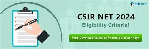 Csir Net Eligibility Criteria 2025 Check Age Limit Qualification And Relaxation
