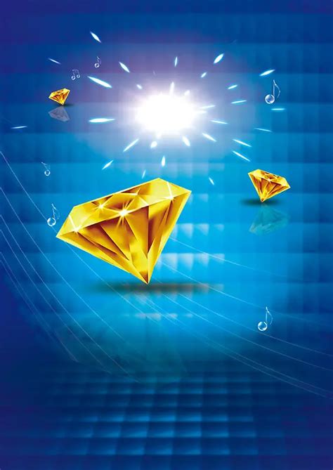 清新蓝色渐变钻石海报背景素材背景图片素材下载图片编号ygjavlrj 免抠素材网