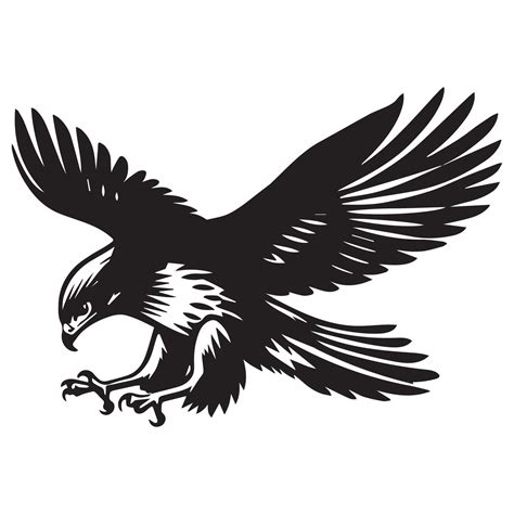 Red Tailed Hawk Silhouette Eagle Clipart Red Tailed Hawk Flying Low