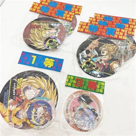 【未使用】1円～ 未使用 ドラゴンボール 悟空 ベジータ ゴテンクス ピッコロ 魔人 めんこ メンコ 面子 昭和レトロ カード 駄菓子 景品