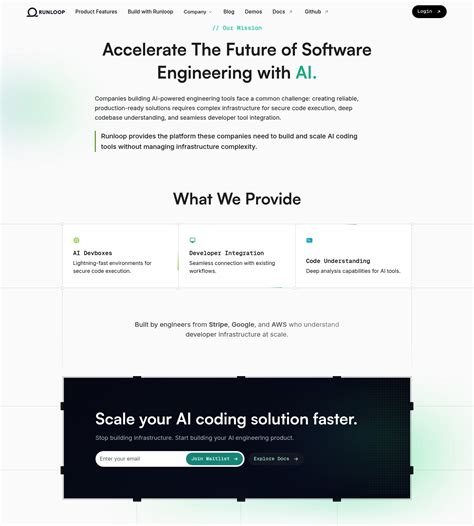 Saaspo Runloop About Page