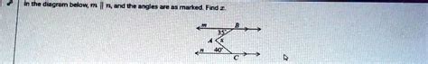 SOLVED In The Diagram Below M L N And The Angles Are As Marked Find
