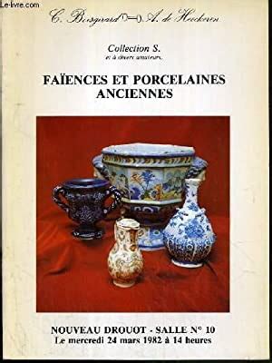 CATALOGUE DE VENTE AUX ENCHERES NOUVEAU DROUOT FAIENCES