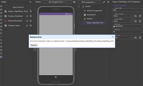 Deephostextension Error Discuss Kodular Community