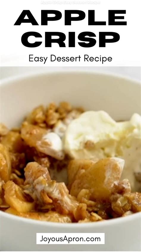 Fall Fun Easy Apple Crisp Recipe Artofit