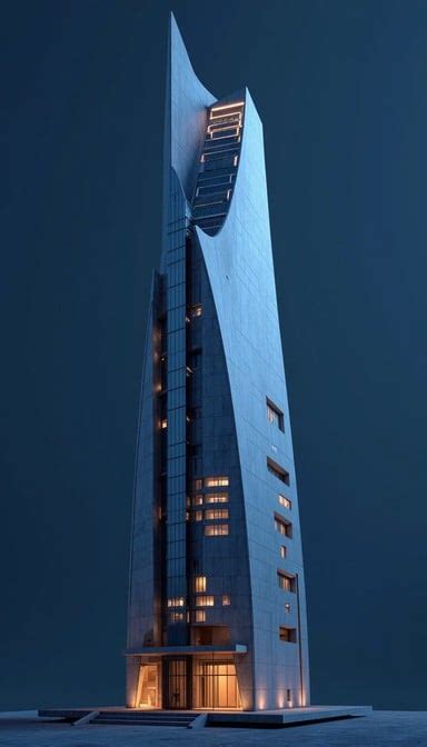 Free Luminous Parametric Tower Image Download At Stockcake