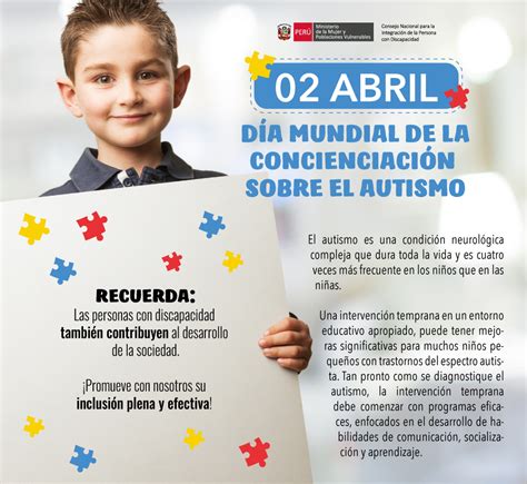 DÍA MUNDIAL DE CONCIENTIZACIÓN DEL AUTISMO
