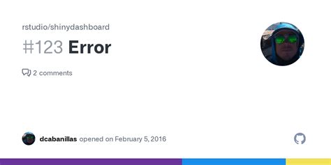 Error Issue 123 Rstudio Shinydashboard GitHub