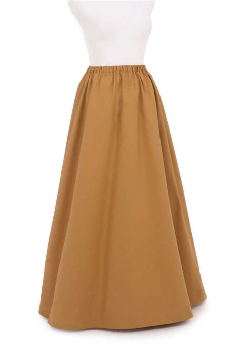 Victorian Edwardian Twill Skirt Victorian French Pleated Gathered Bustle Skirts In Skirts From