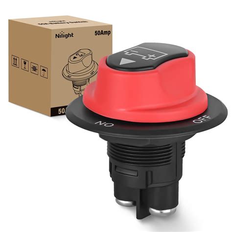 nilight battery disconnect switch 50a master disconnect isolator