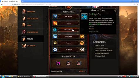 Diablo Wizard Pvp Skill Build Youtube