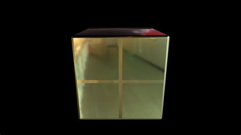 Golden Cube Download Free 3d Model By Nofil Khan [cf045a8] Sketchfab