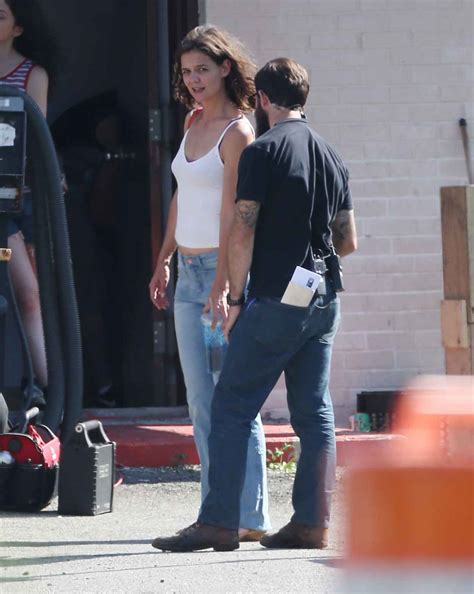 Katie Holmes Photos All We Had Set Photos New York City August Celebsla Com