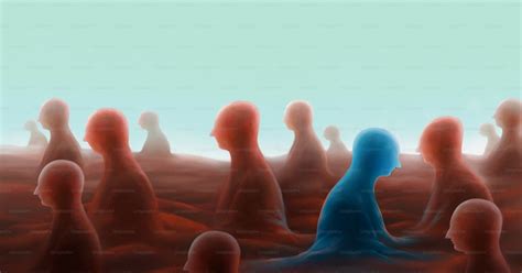 슬픔 우울증 양극성 장애 외로움 유화 컨셉 페인팅 일러스트레이션 감정 인간의 머리 마음의 상태 사진 Unsplash의 의료 및 의학 이미지