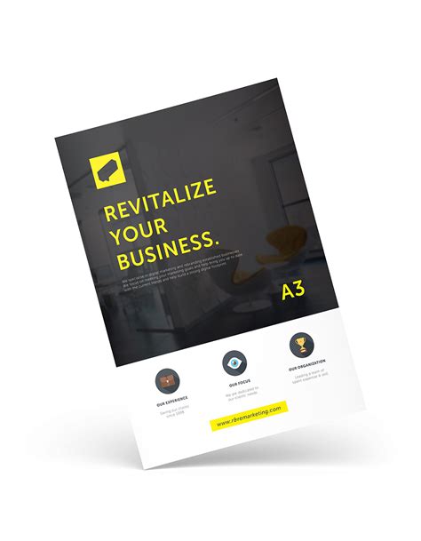 A3 Flyer And Leaflet Printing High Quality Large Prints