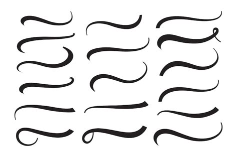 Premium Vector Text Tails Swoosh Baseball Sign Typography Font Curve