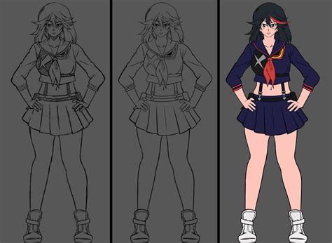 Ryuko Fanart By Yakkov On Deviantart