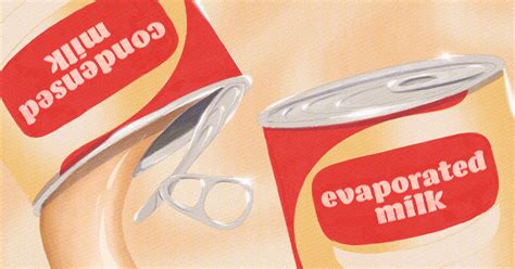 Evaporated Milk Vs Condensed Milk Whats The Difference