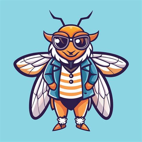 Funny Bee Wings Vector Art Icons And Graphics For Free Download