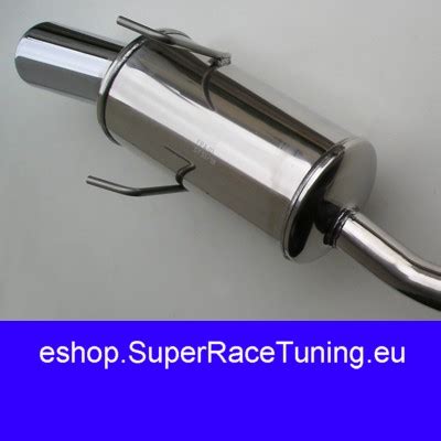 SUPER RACE Scarico Sportivo FIAT PANDA 1 4 16V 100HP 07