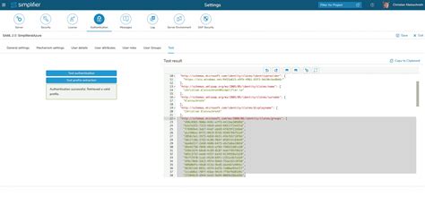 Konfigurieren Des Saml Setups Mit Azure Adentraid Simplifier Makers