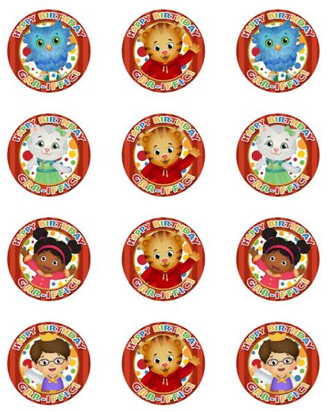250 Best Images About Daniel Tiger Printables On Pinterest Goody Bags Favor Boxes And Daniel