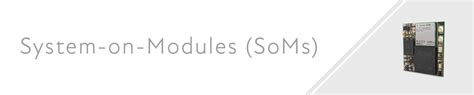 System On Modules SoMs Solid State Supplies