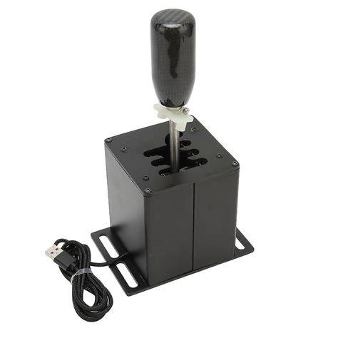 2024 USB Simulator Shifter 6 Plus R Racing H Shifter With Carbon Fiber
