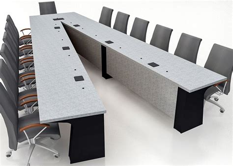 We Designed This V Shaped Medium Sized Table To Integrate A Large