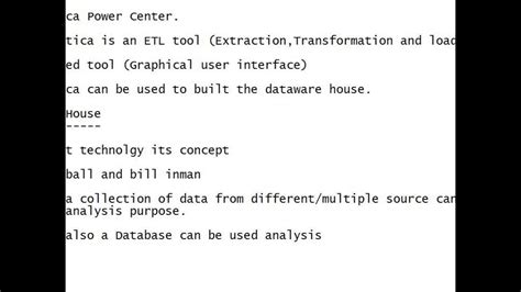 Informatica Demo Session Youtube