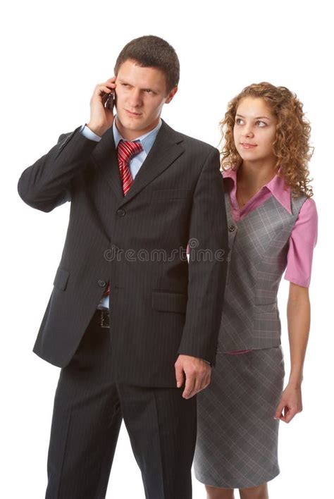 Boss And Assistant Stock Image Image Of Corporate Confident 11998165